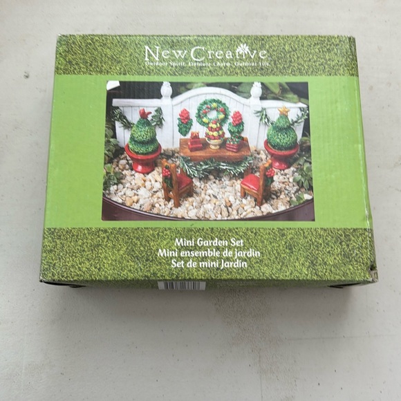 Garden | Wall Decor | New Creative Mini Garden Set Outdoor Christmas ...